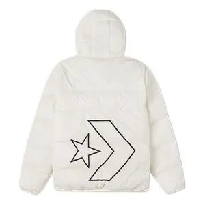 CONVERSE Hooded Down Jacket - White