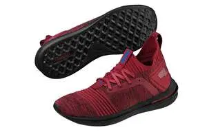 PUMA Ignite Limitless Sr Evoknit Low Top Sneakers - Red