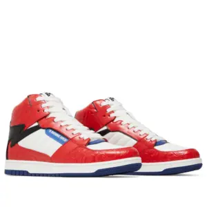 A BATHING APE Sta 88 Mid 'red White Blue