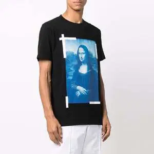 Off-White Mona Lisa Graphic T-shirt - Black