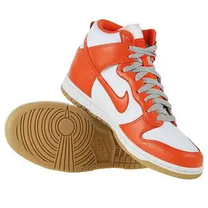 Nike Dunk High Team Orange Gum - White/orange