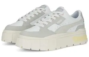 PUMA Mayze Stack Luxe Sneakers - White/nimbus Cloud