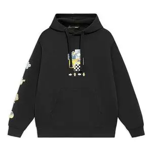 LI-NING Sports Living Series Cartoon Print Hoodie