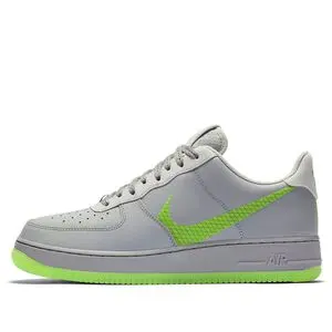 Nike Nike Air Force 1 Low 'Volt Swoosh' Sneakers Grey/green