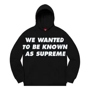 Supreme Known As Hooded Sweatshirt - Black