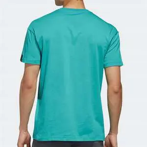 Adidas Sports Round Neck Short Sleeve 'teal