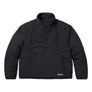 Supreme X Polartec Shearling Reversible Pullover - Black