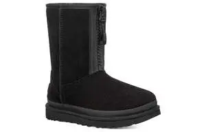 UGG Classic Short Zipper Tape Logo Boot