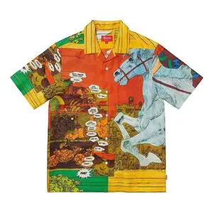 Supreme Ronin Silk S/s Shirt - Multi-color