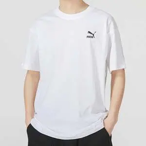 PUMA Slogan Sportswear Tee 'white