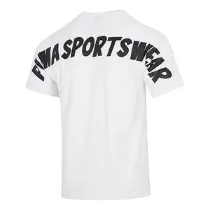 PUMA Slogan Sportswear Tee 'white - White/black