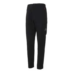 Adidas Casual Sports Woven Fleece Cargo Long Pants - Black