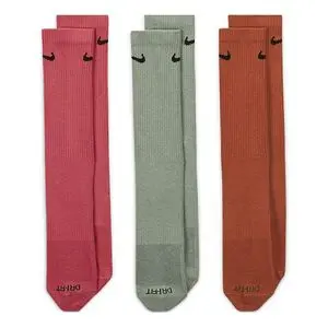 Nike Sports Socks 3 Pairs - Multi-color