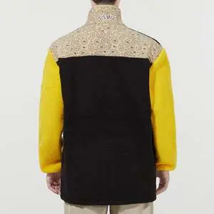 PUMA Paisley Lamb Wool Jacket - Yellow