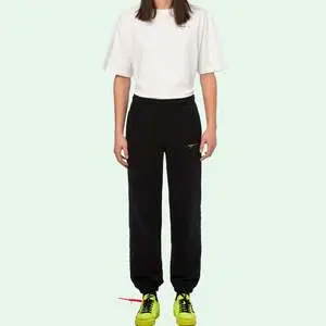 Off-White 2018-19fw Street Style Cotton Logo Pants