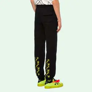 Off-White 2018-19fw Street Style Cotton Logo Pants