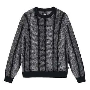 StÜssy Baja Loose Gauge Sweater - Grey