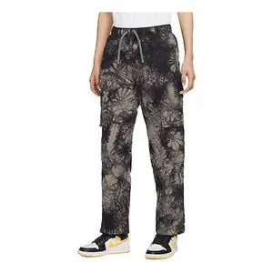 JORDAN Heritage Tie Dye Lacing Straight Trousers