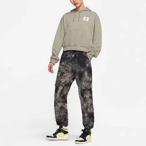 JORDAN Heritage Tie Dye Lacing Straight Trousers