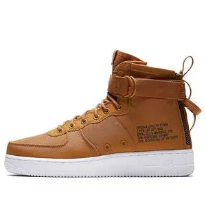 Nike Sf Air Force 1 Mid Sneakers - Brown