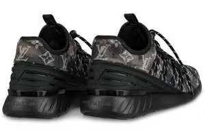 LOUIS VUITTON Fastlane Monogram Denim Sneakers