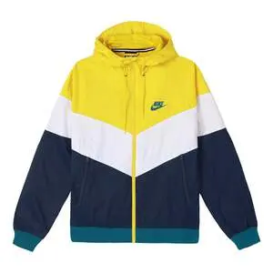 Nike Windrunner Colorblock Track Jacket - Yellow