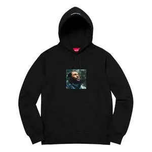 Supreme Marvin Gaye Hooded Sweatshirt - Black