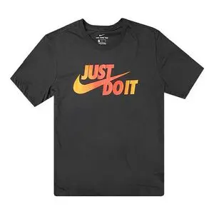 Nike Logo Crewneck T-shirt - Black