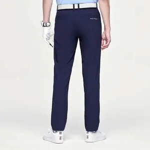 FILA Solid Color Gym Woven Sports Long Pants