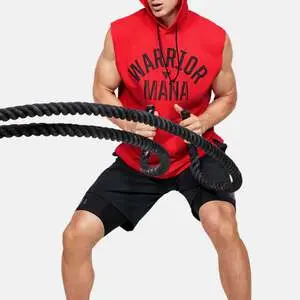 Under Armour Project Rock Training Sports Hooded Sleeveless