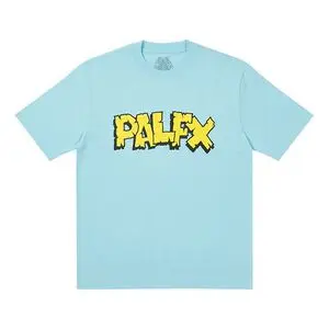 PALACE Alphabet Basic Printing Short Sleeve T-shirt - Blue