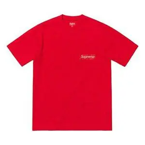 Supreme Ss19 Mesh Stripe Pocket Tee Short Sleeve
