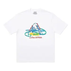 PALACE French Ones Printing Short Sleeve T-shirt - White