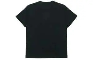 A BATHING APE Shark Face Half Zip T-shirt - Black