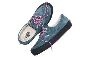VANS Era Hairy Suede Lace-up Sneakers - Blue