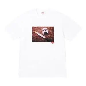Supreme X Mf Doom Fw23 Week3 Mf T-shirt - White