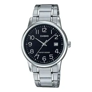 Casio Analog Quartz Watch With Water Resistance - Black