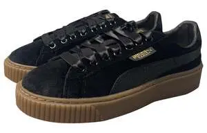 PUMA Suede Platform Sneakers - Black
