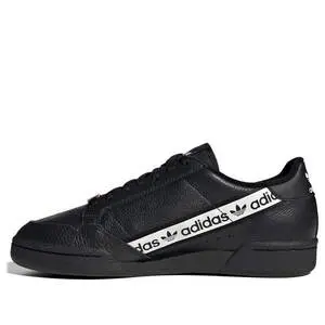 Adidas Continental 80 "wordmark Side Stripe" Sneakers - Black