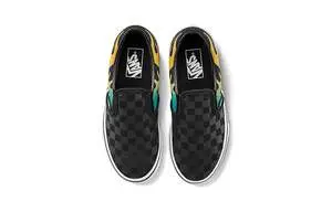 VANS Classic Slip-on Flame Checkerboard