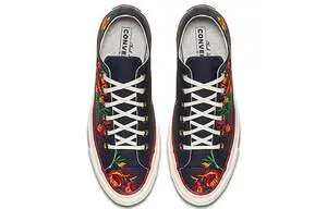 CONVERSE Chuck 70 Low Parkway Floral Embroidery - Black