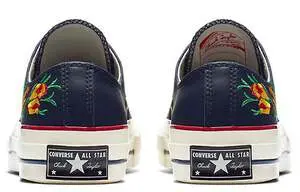 CONVERSE Chuck 70 Low Parkway Floral Embroidery - Black