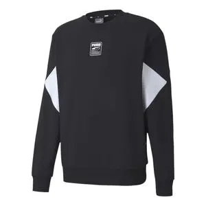PUMA Herren Sweatshirts 'black White - Black/white
