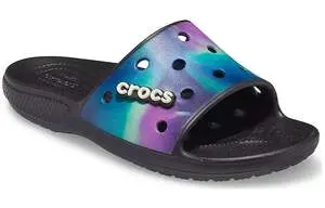 CROCS Classic Clog Slides - Black