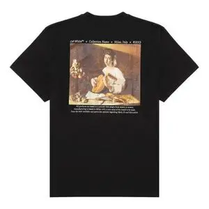 Off-White Caravaggio Painting Short Sleeve Loose Fit Tee