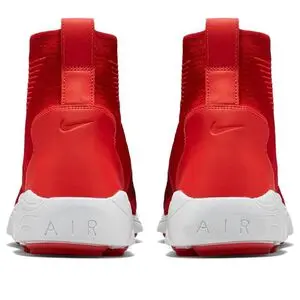 Nike Zoom Air Mercurial Xi Flyknit High-top Sneakers - Red/grey