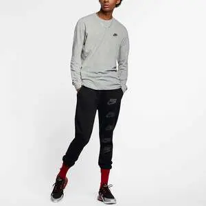 Nike Embroidered Logo Long Sleeve T-shirt - Multi-color