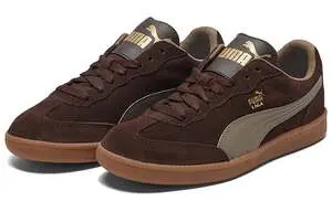 PUMA Liga Suede Low Casual Board Shoes - Brown/brown