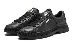 PUMA Utility Leather Sneakers - Black