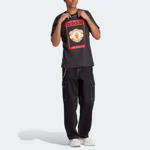 Adidas Manchester United Og Graphic T-shirt Asia Sizing 'black